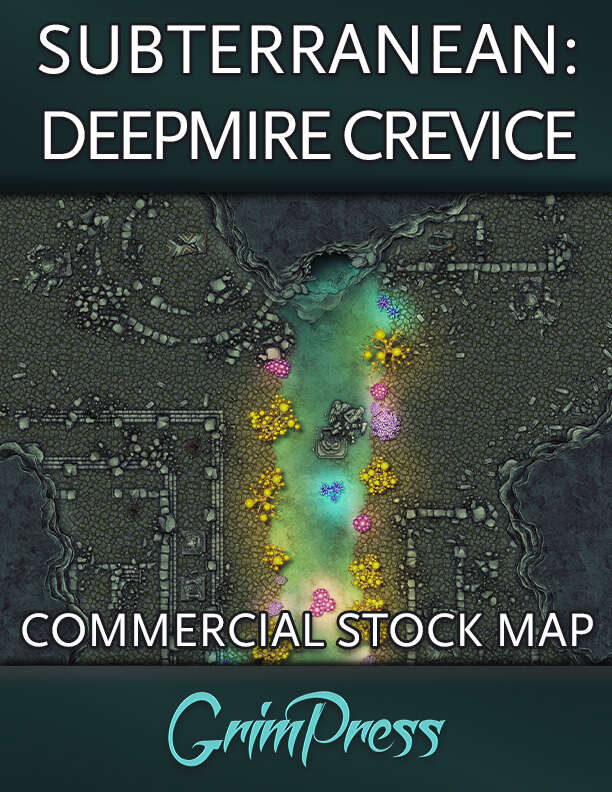 {Commercial} Stock Map: Subterranean - Deepmire Crevice - Grim Press ...
