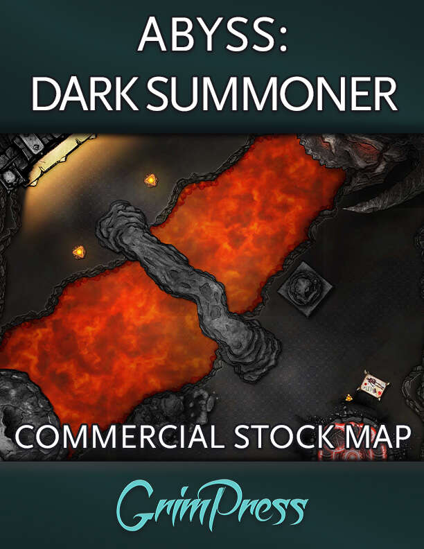 {Commercial} Stock Map: Abyss - Dark Summoner - Grim Press | Publisher ...