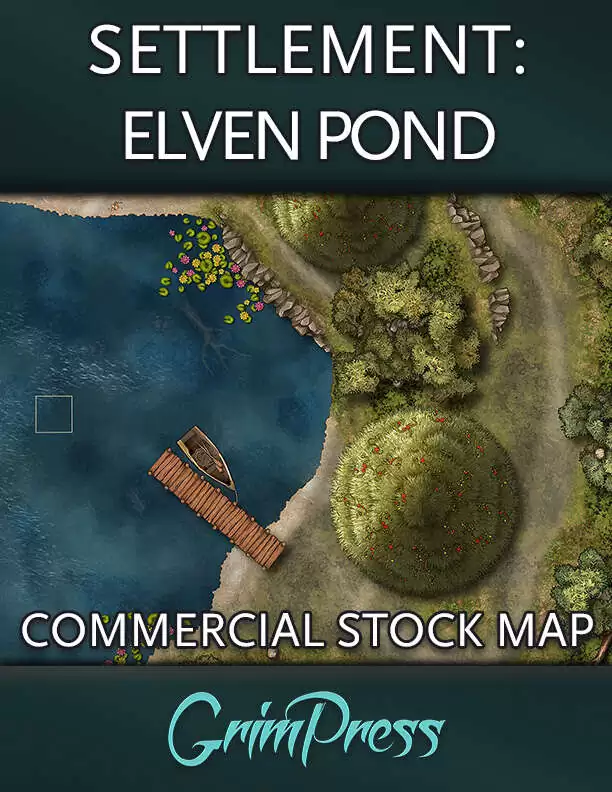 {Commercial} Stock Map: Settlement - Elven Pond - Grim Press ...