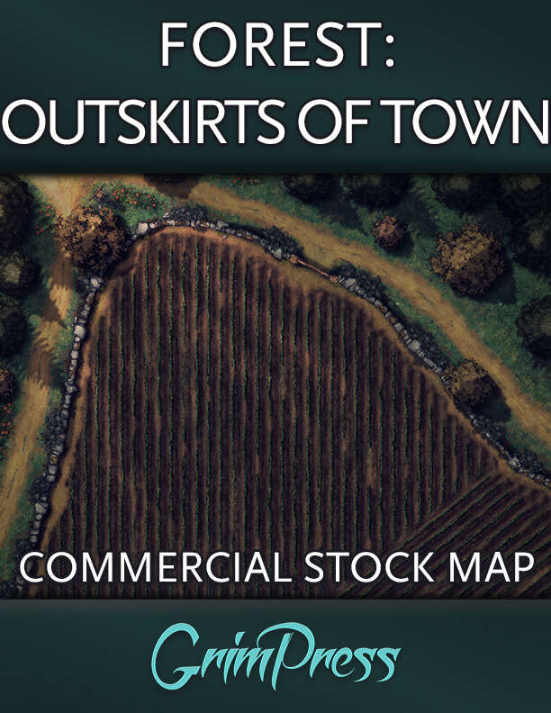 {Commercial} Stock Map: Forest - Outskirts of Town - Grim Press ...