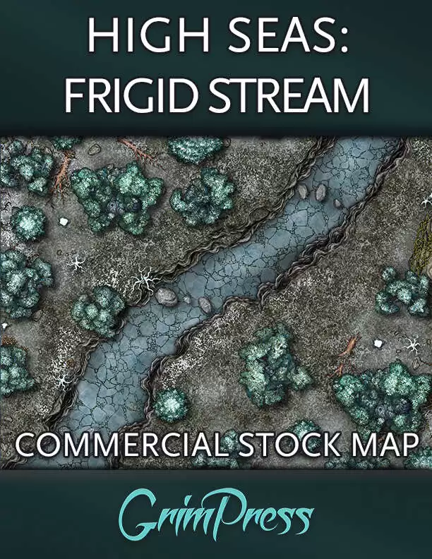 {Commercial} Stock Map: Arctic - Frigid Stream - Grim Press | Publisher ...