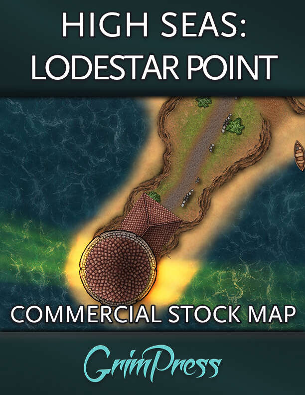 {Commercial} Stock Map: High Seas - Lodestar Point - Grim Press ...