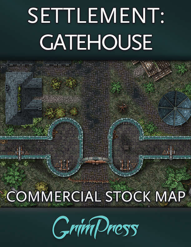 {Commercial} Stock Map: Settlement - Gatehouse - Grim Press | Publisher ...