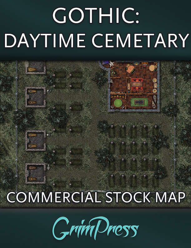 {Commercial} Stock Map: Gothic - Daylight Cemetery - Grim Press ...