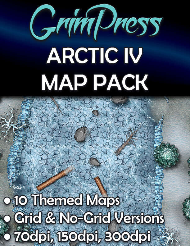 Unbound Atlas Map Pack - Arctic IV - Grim Press | Unbound Atlas ...