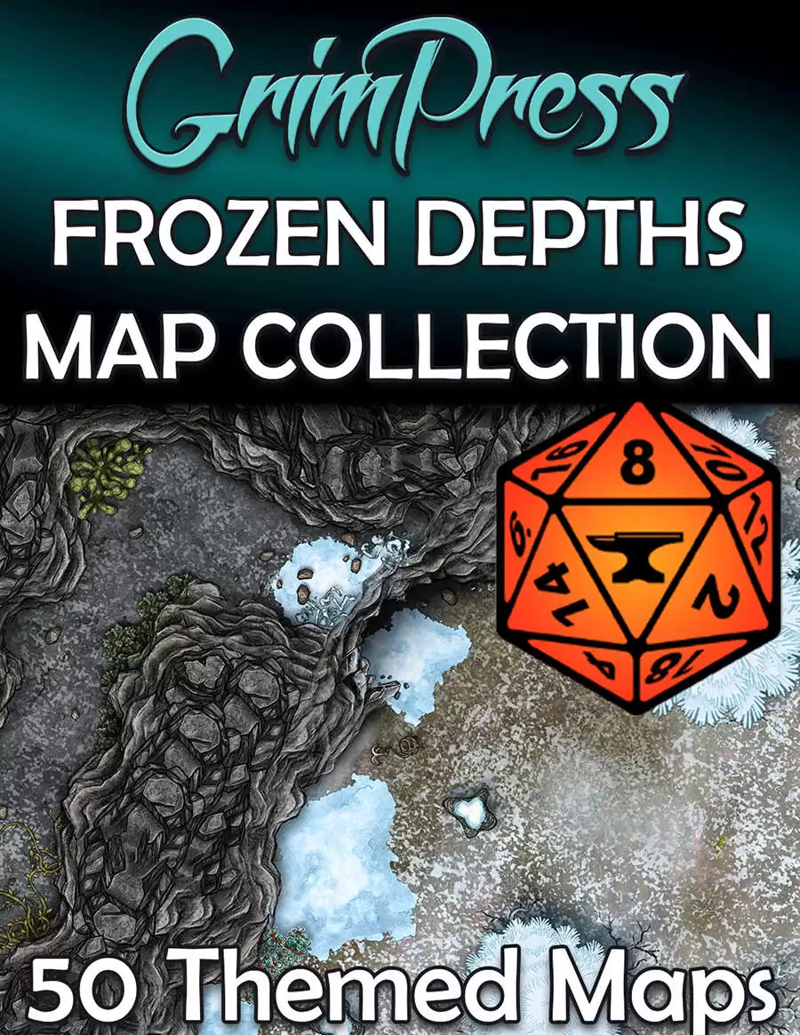 {Foundry VTT} Map Collection - Frozen Depths - Grim Press | Foundry VTT ...