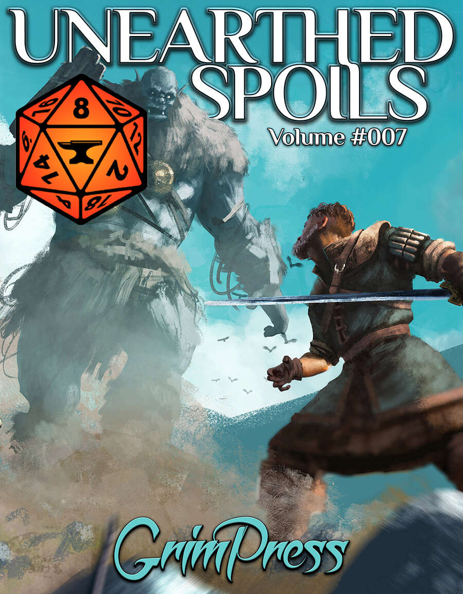 {foundry Vtt} Unearthed Spoils 007 Colossal Chronicles Grim Press