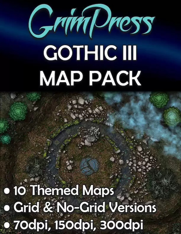 Unbound Atlas Map Pack - Gothic III - Grim Press | Unbound Atlas | DriveThruRPG