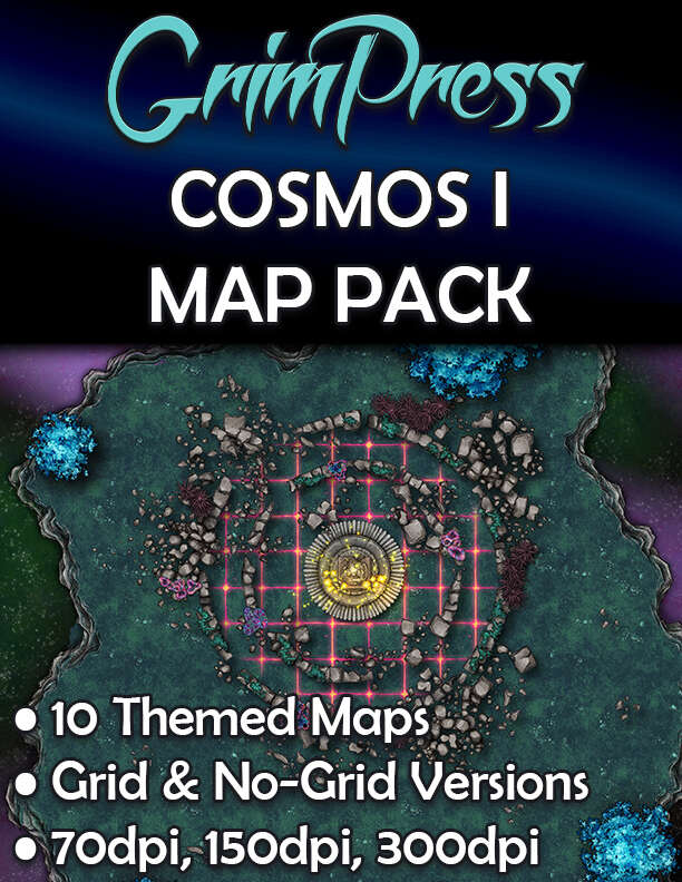 Unbound Atlas Map Pack - Cosmos I - Grim Press | Unbound Atlas ...