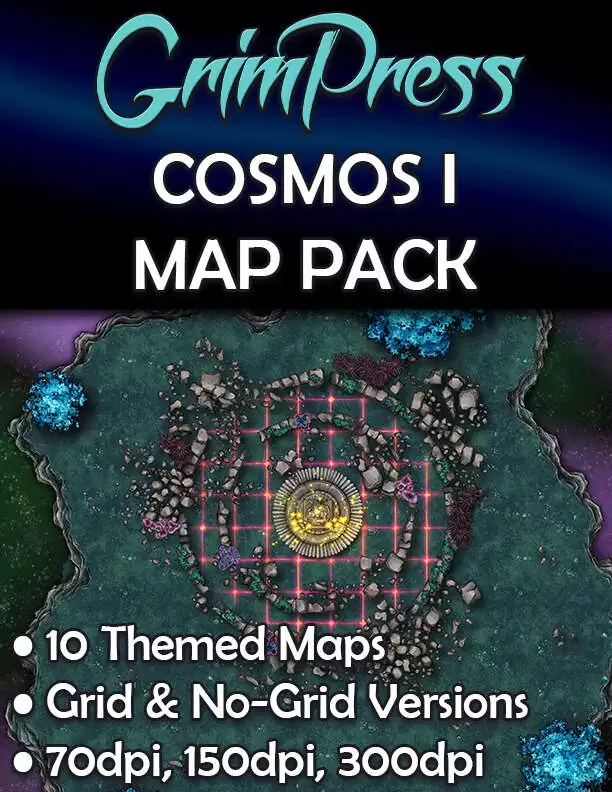 Unbound Atlas Map Pack - Cosmos I - Grim Press | Unbound Atlas ...