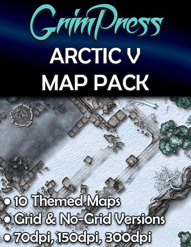 Unbound Atlas Map Pack - Arctic V - Grim Press | Unbound Atlas ...
