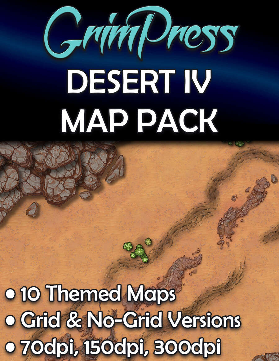 Unbound Atlas Map Pack - Desert IV - Grim Press | Unbound Atlas ...