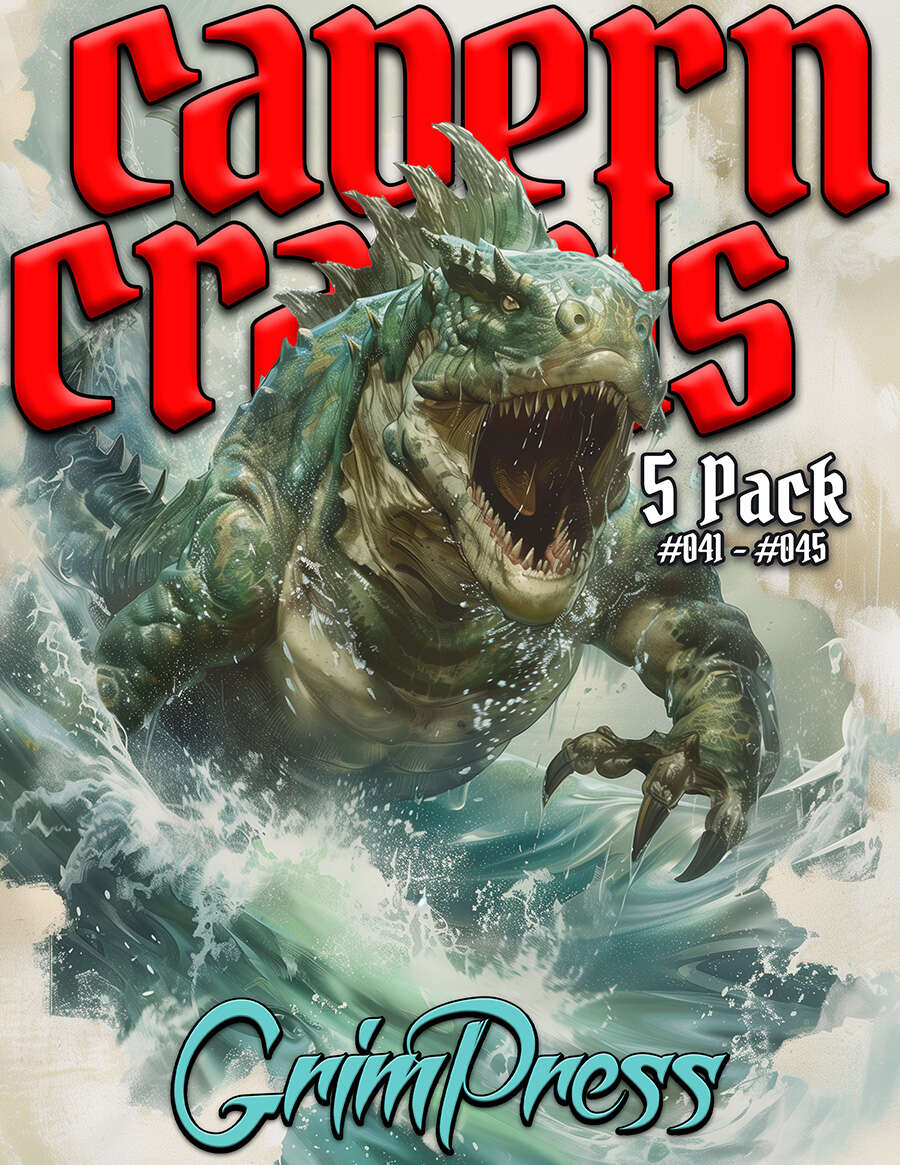 Cavern Crawls Pack (#041 - #045) [BUNDLE] - Grim Press | Product Bundles | Cavern Crawls ...