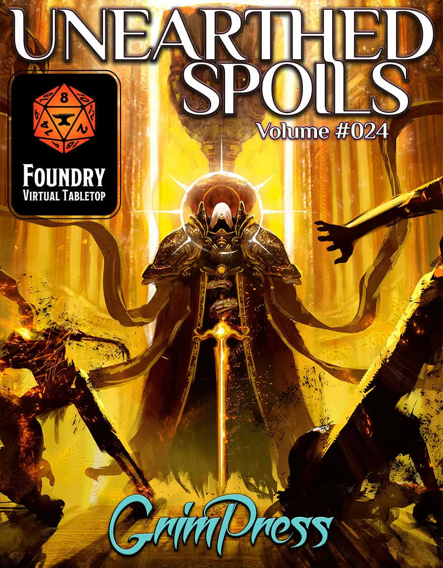 {Foundry VTT} Unearthed Spoils #024 - Sacred Guardians - Grim Press ...