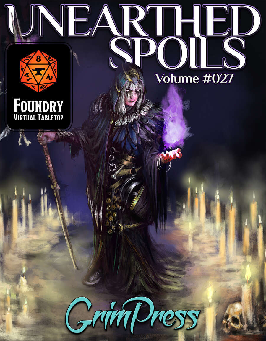 {Foundry VTT} Unearthed Spoils #027 – Cursed - Grim Press | Foundry VTT ...