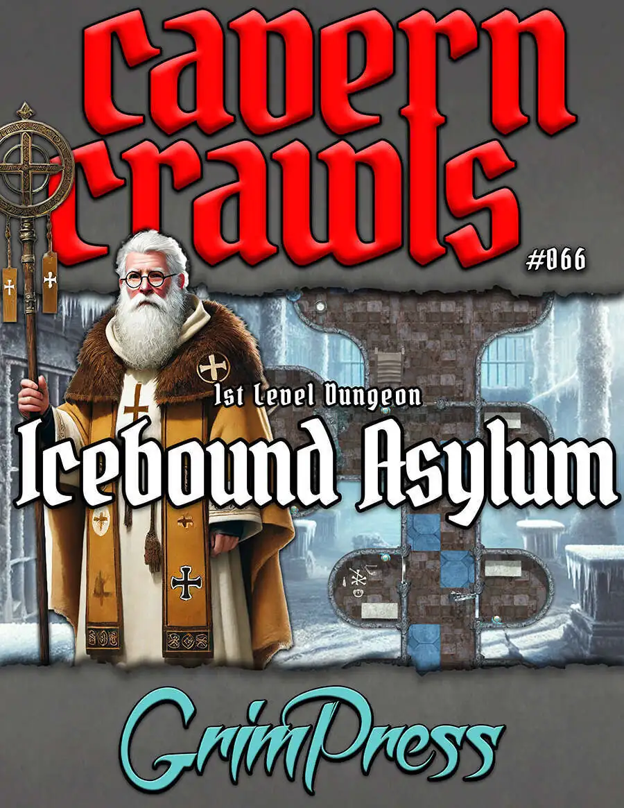 Cavern Crawl #066 – Icebound Asylum (5e) - Grim Press | Cavern Crawls ...