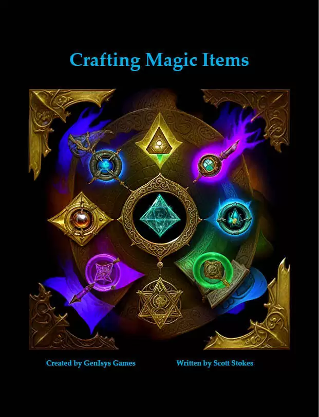 Crafting Magic Items - GenIsys Games | GenIsys 5th Edition | DriveThruRPG