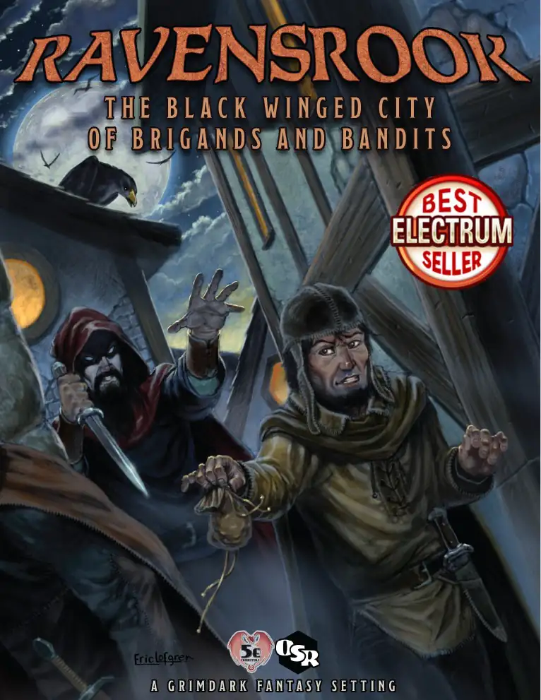 Ravensrook: A Grimdark Urban Fantasy Setting - Wicked Studios LLC | DriveThruRPG
