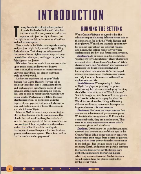 Cities of Myth: InDesign Fallen Camelot Template - Realmwarp Media ...