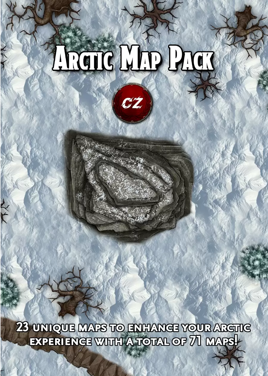 Arctic Map Pack - Realmwarp Media | Cities of Myth | Czeuch Map Packs ...