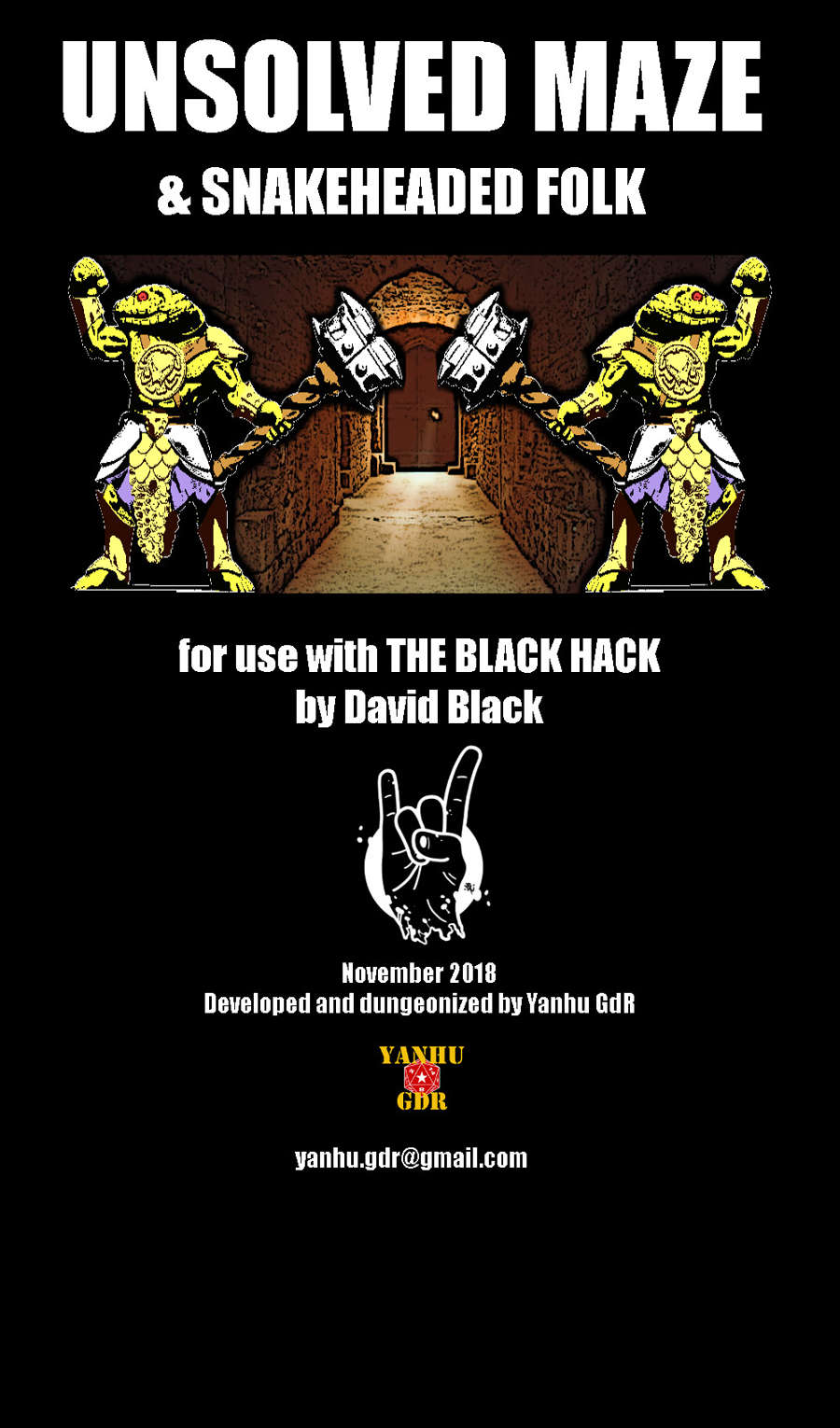 Unsolved Maze & Snakeheaded folk - Yanhu Gdr | DriveThruRPG