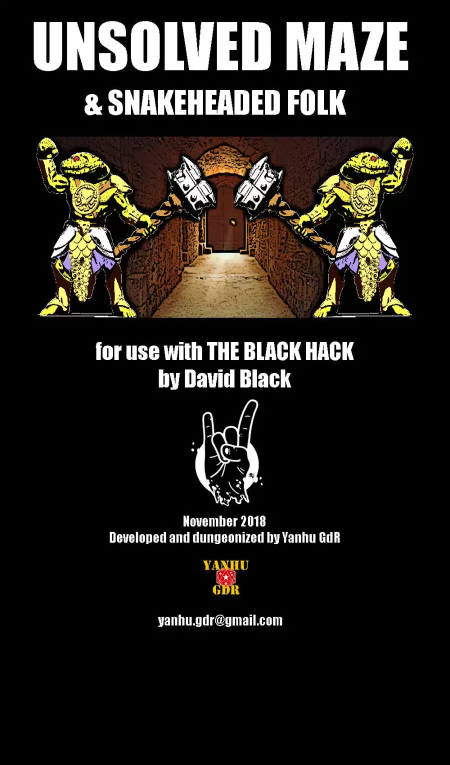 Unsolved Maze & Snakeheaded folk - Yanhu Gdr | DriveThruRPG