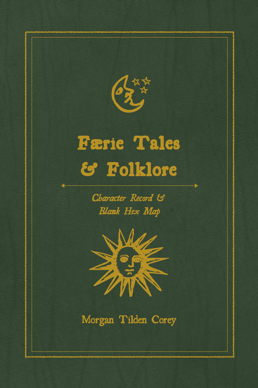 Faerie Tales & Folklore Character Record - MTC | DriveThruRPG