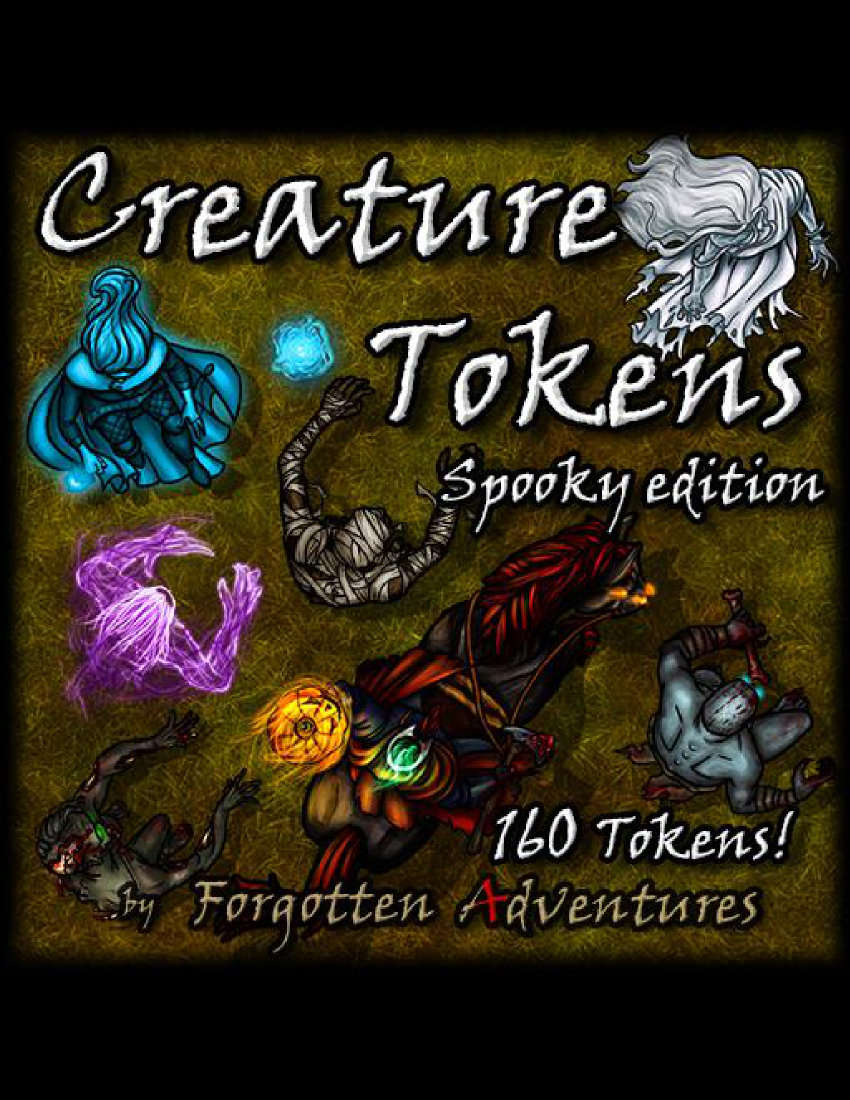 Creature Tokens Pack 3 - ForgottenAdventures | DriveThruRPG