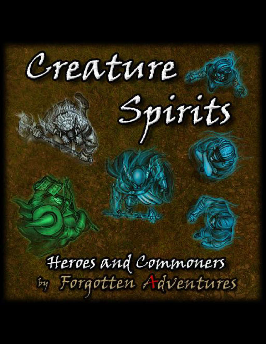 Creature Spirits Pack 2 - ForgottenAdventures | DriveThruRPG