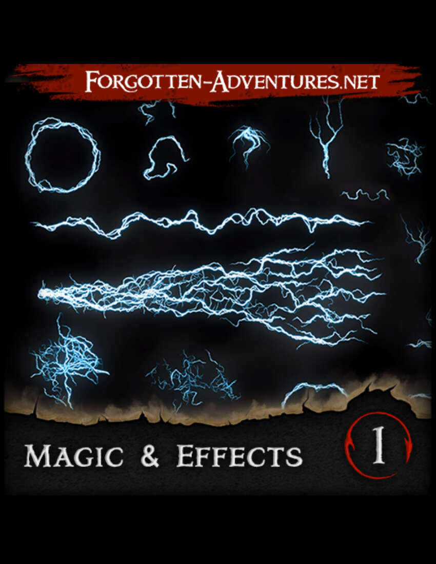 Magic & Effects – Pack 1 - ForgottenAdventures | DriveThruRPG