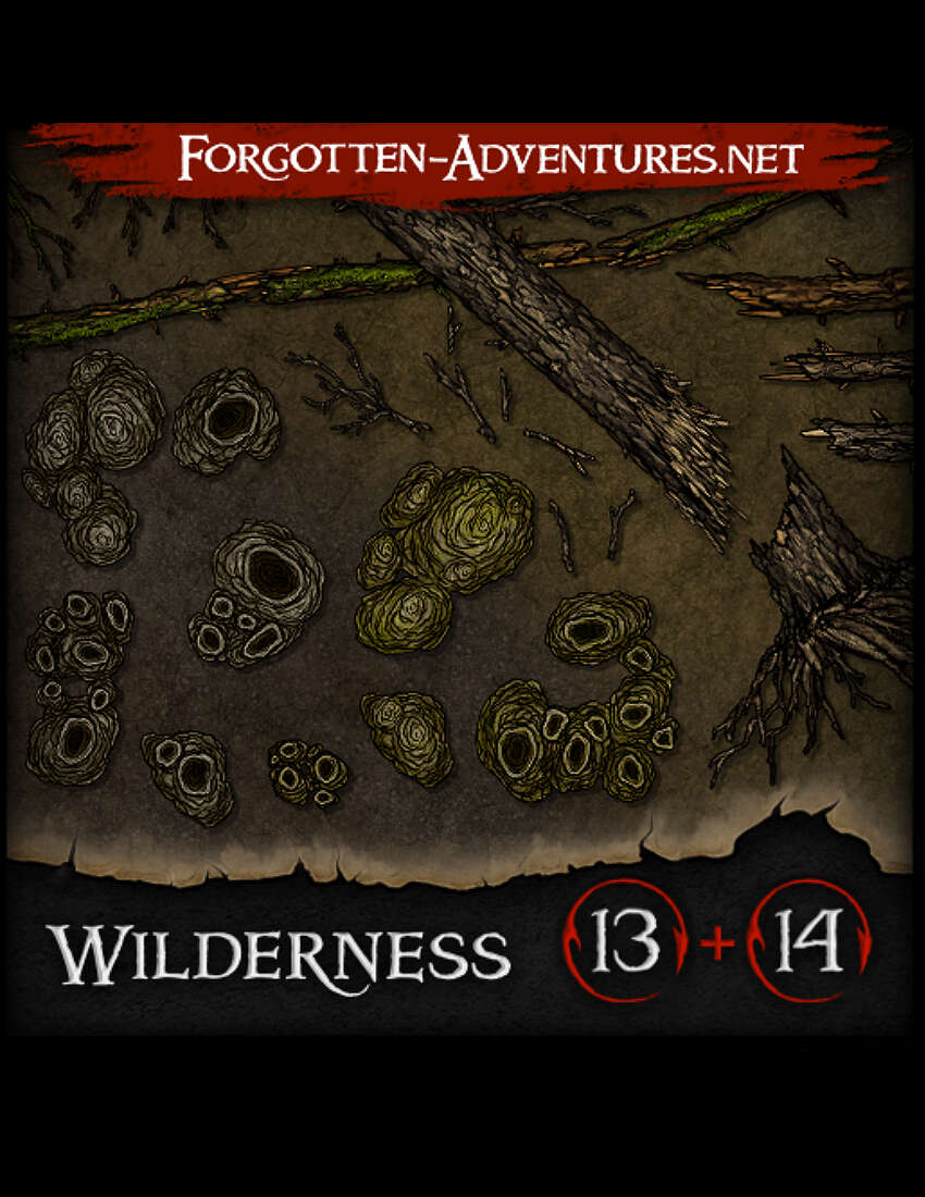 Wilderness - Pack 13 + 14 - ForgottenAdventures | DriveThruRPG