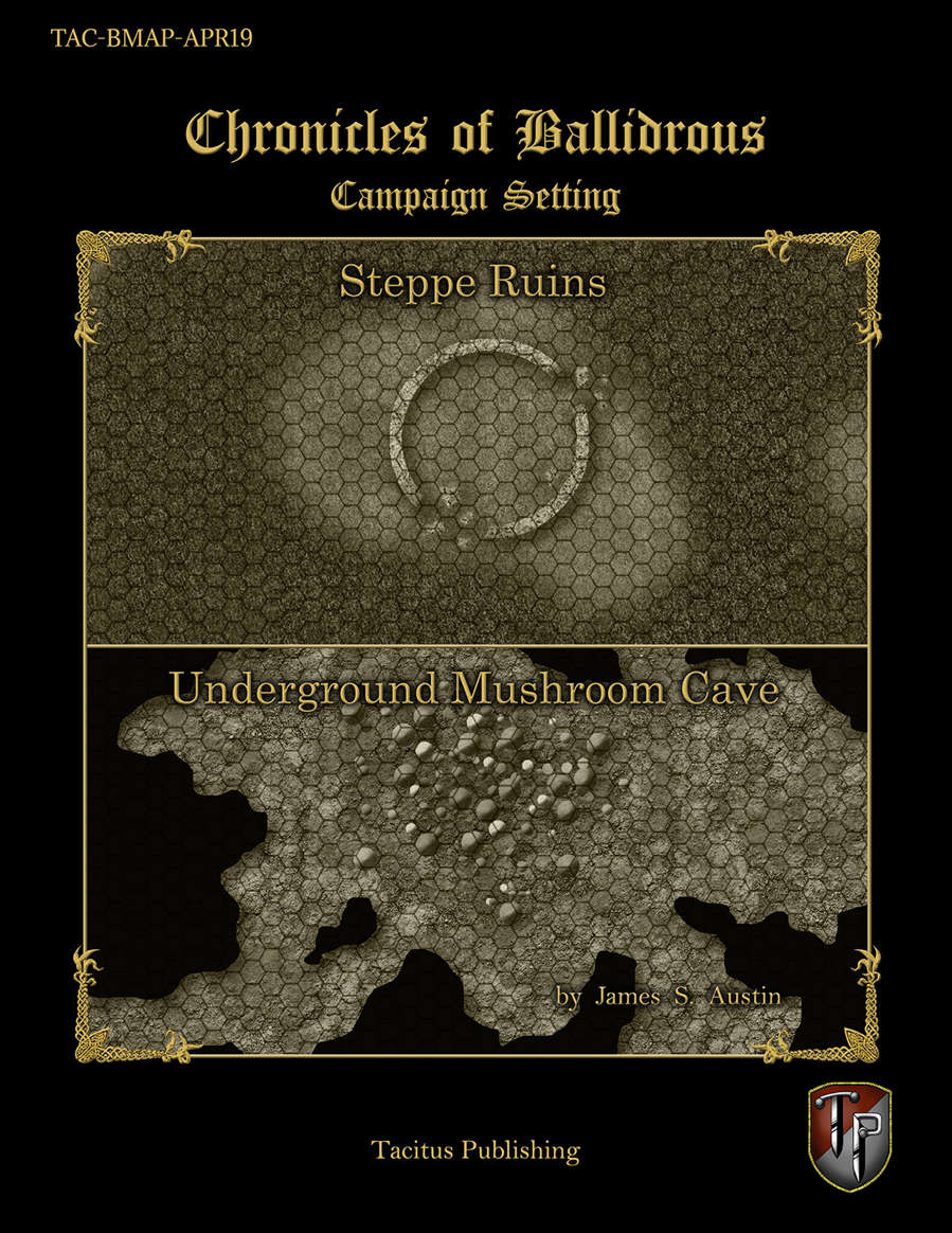 CoB - Battle Maps - Steppe Ruins and Underground Mushroom Cave ...