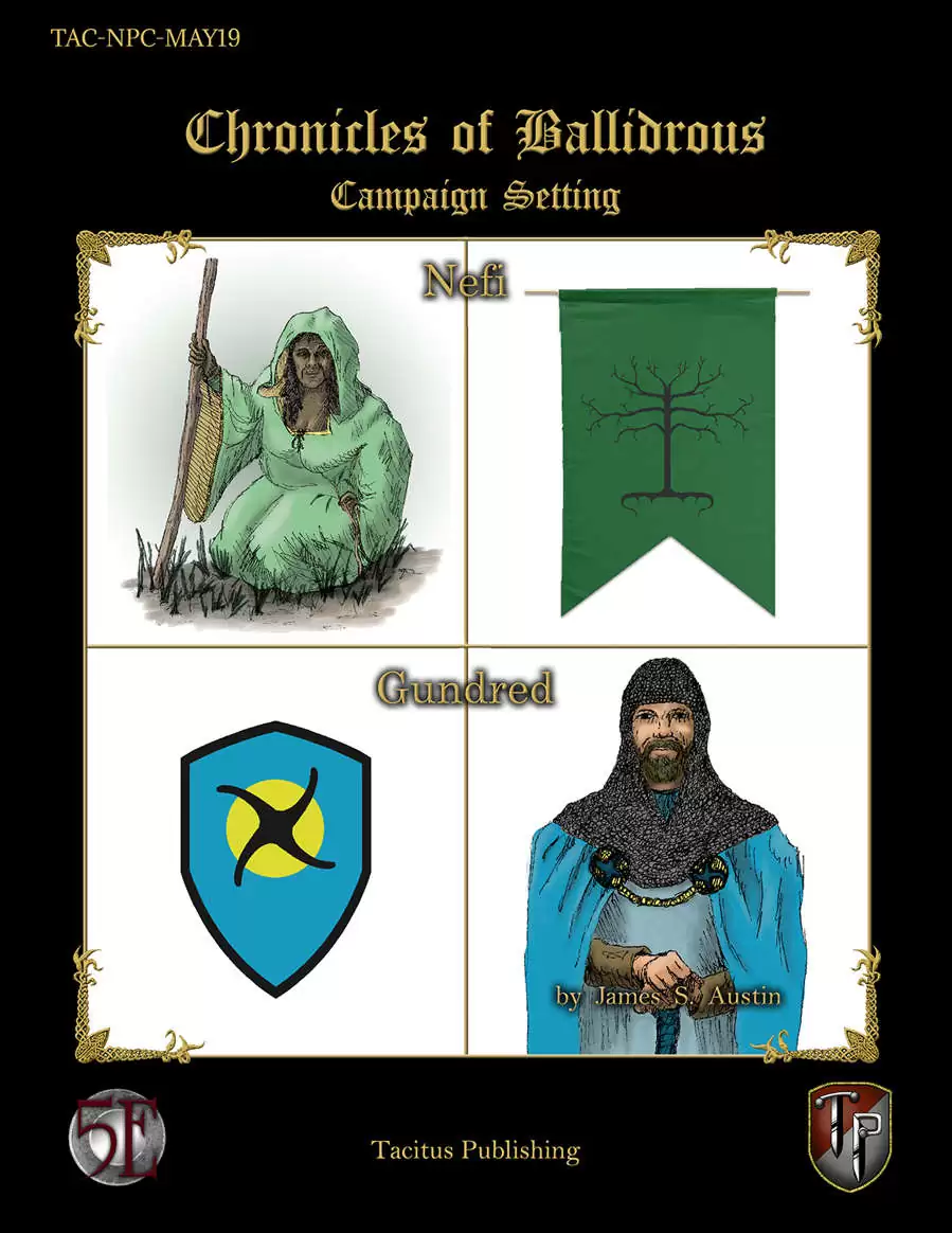 Chronicles of Ballidrous - NPCs - Nefi and Gundred (5E) - Tacitus ...
