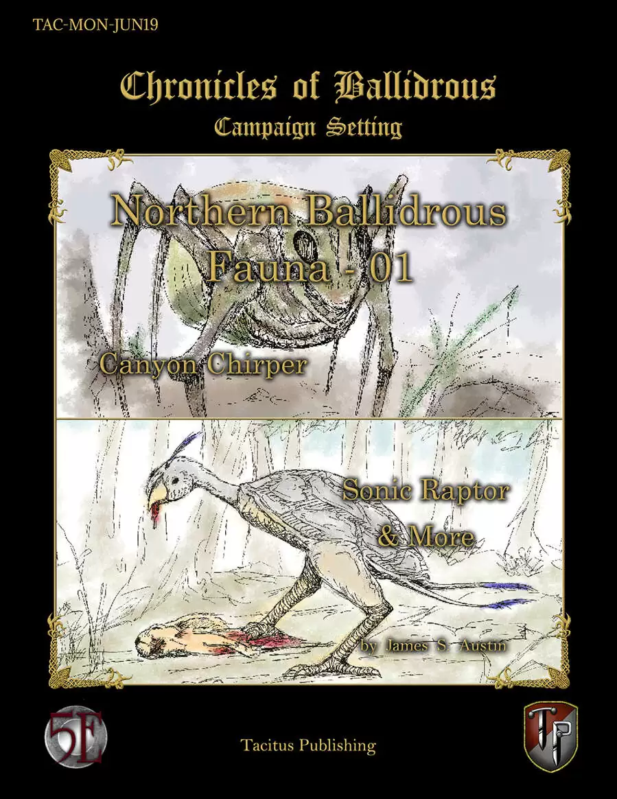Chronicles of Ballidrous - Northern Ballidrous Fauna - 01 (5E ...