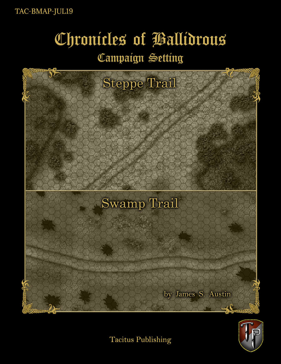 CoB - Battle Maps - Steppe Trail & Swamp Trail - Tacitus Publishing ...