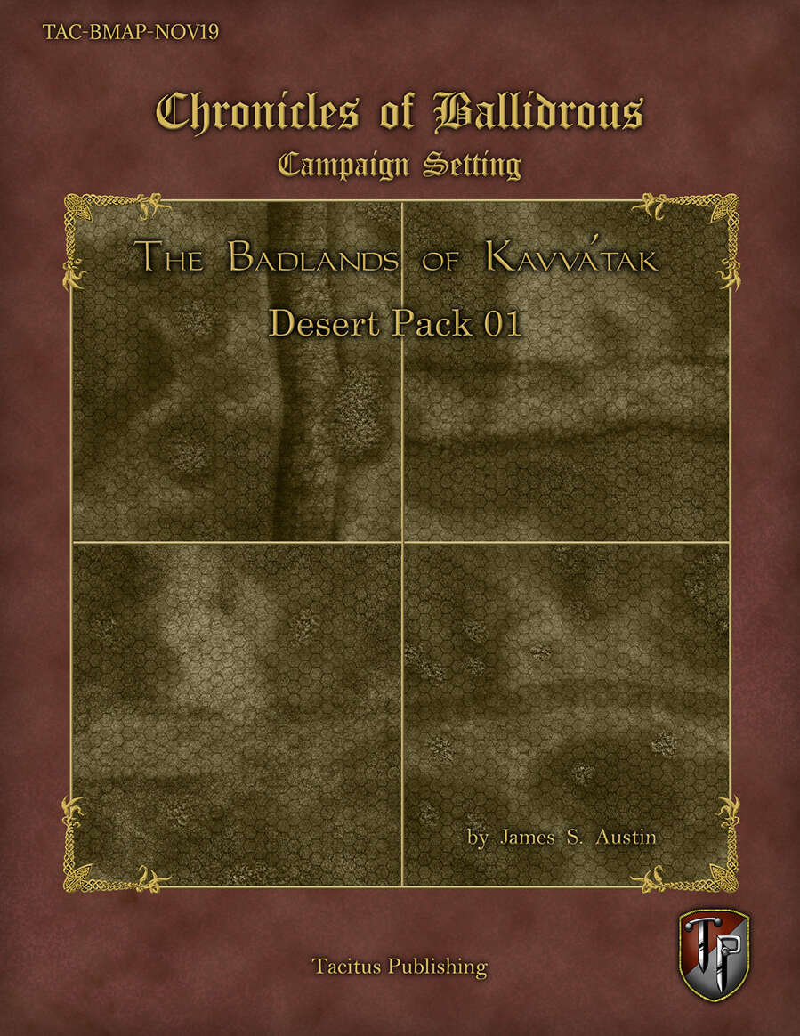 CoB - Battle Maps - The Badlands of Kavva'tak - Desert Pack 01 ...