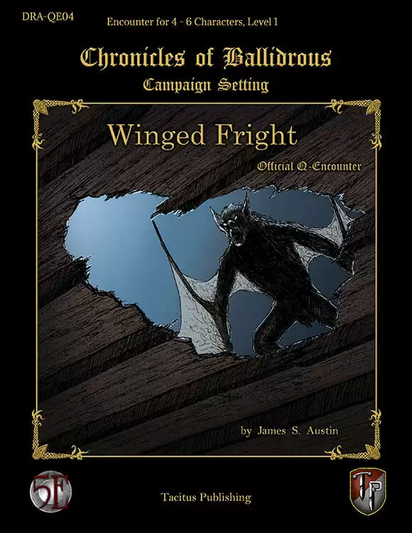 Winged Fright (5E) - Tacitus Publishing | Q-Encounters | DriveThruRPG