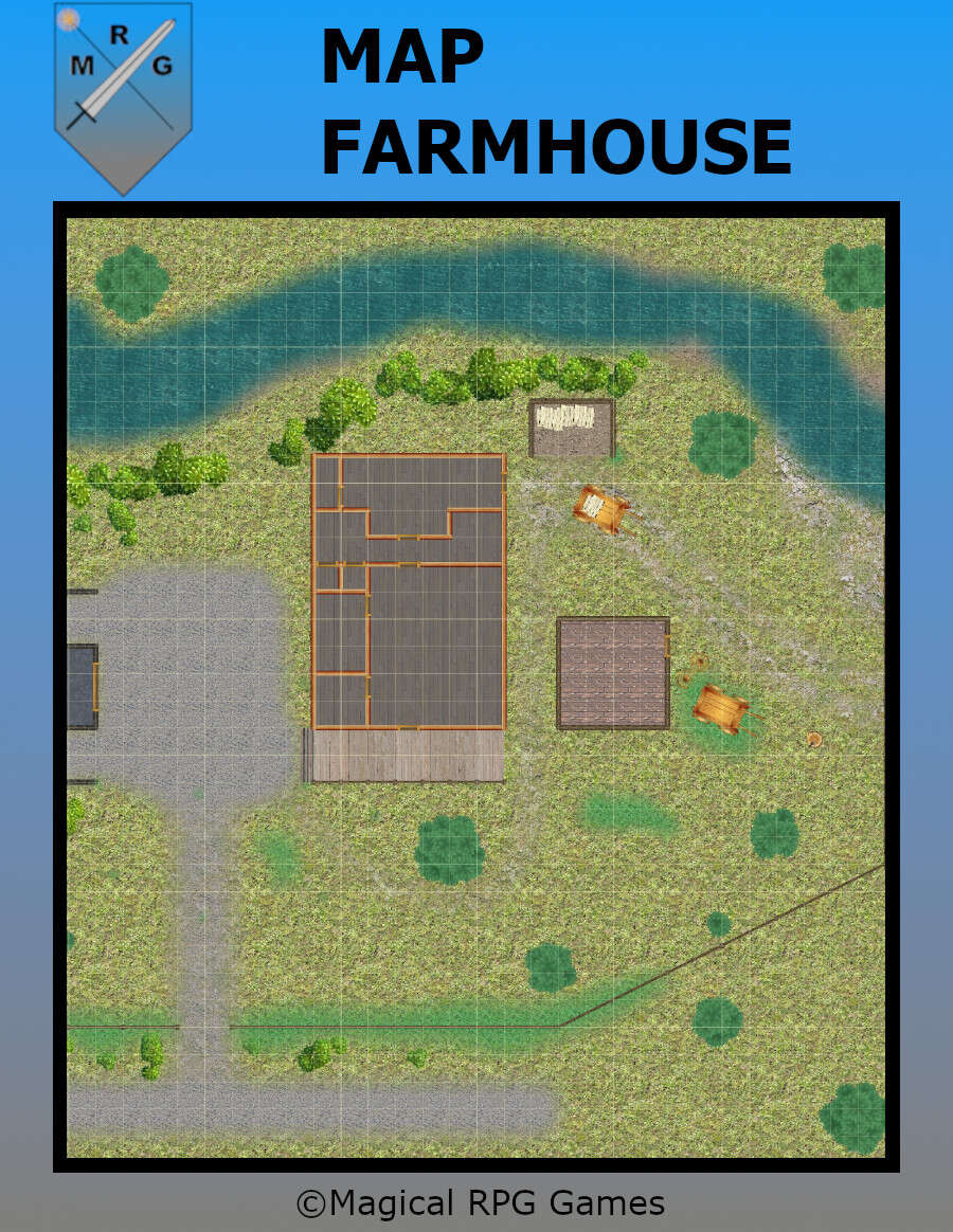Map Farmhouse - Magical RPG Games | DriveThruRPG