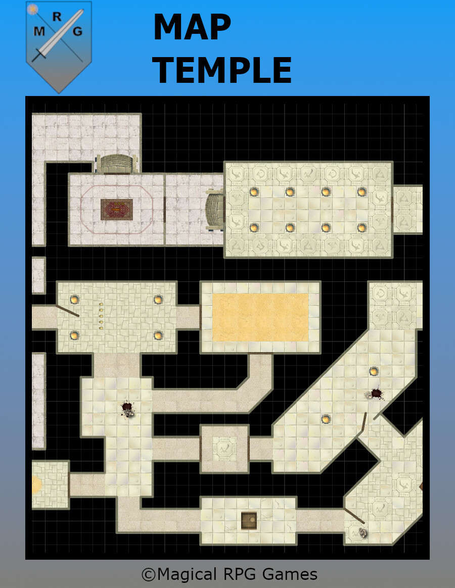 Map Temple - Magical RPG Games | DriveThruRPG