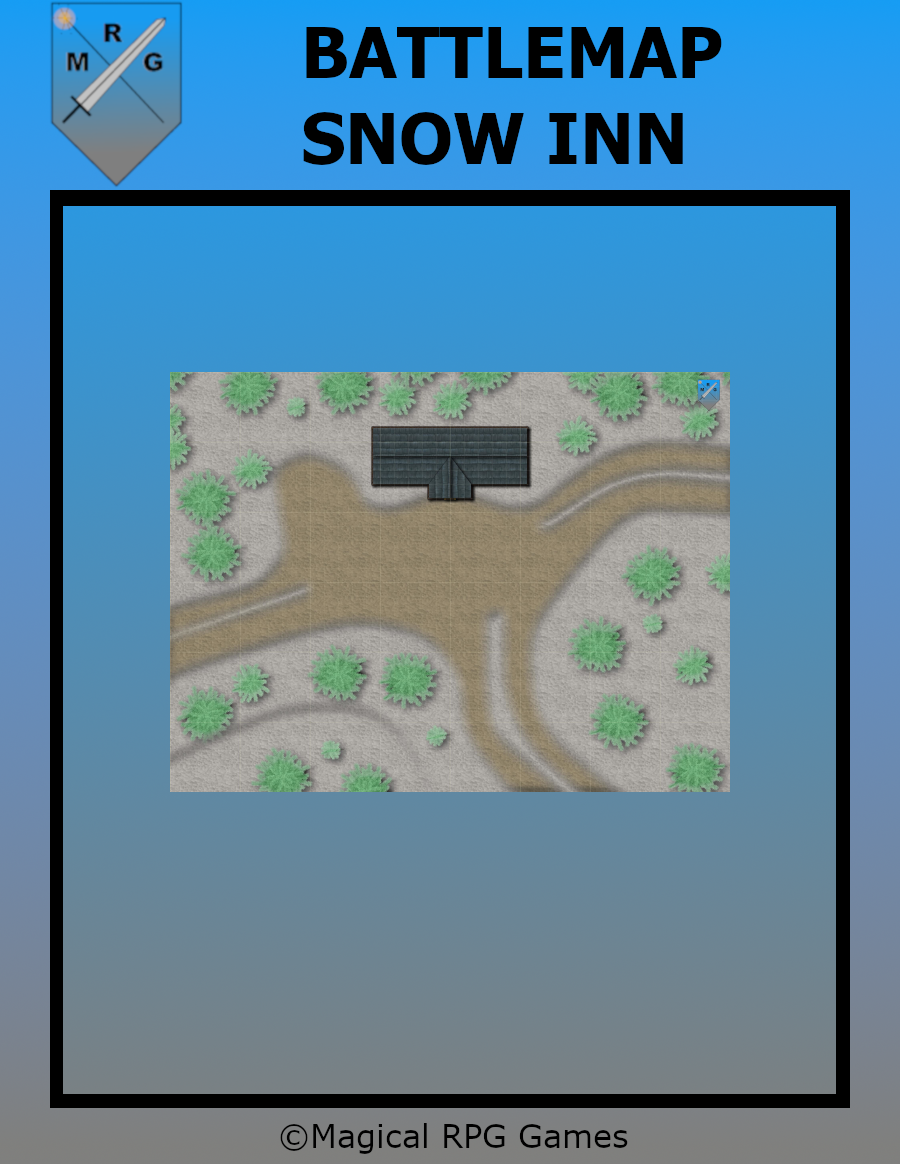 Battlemap Snow Inn - Magical RPG Games | DriveThruRPG