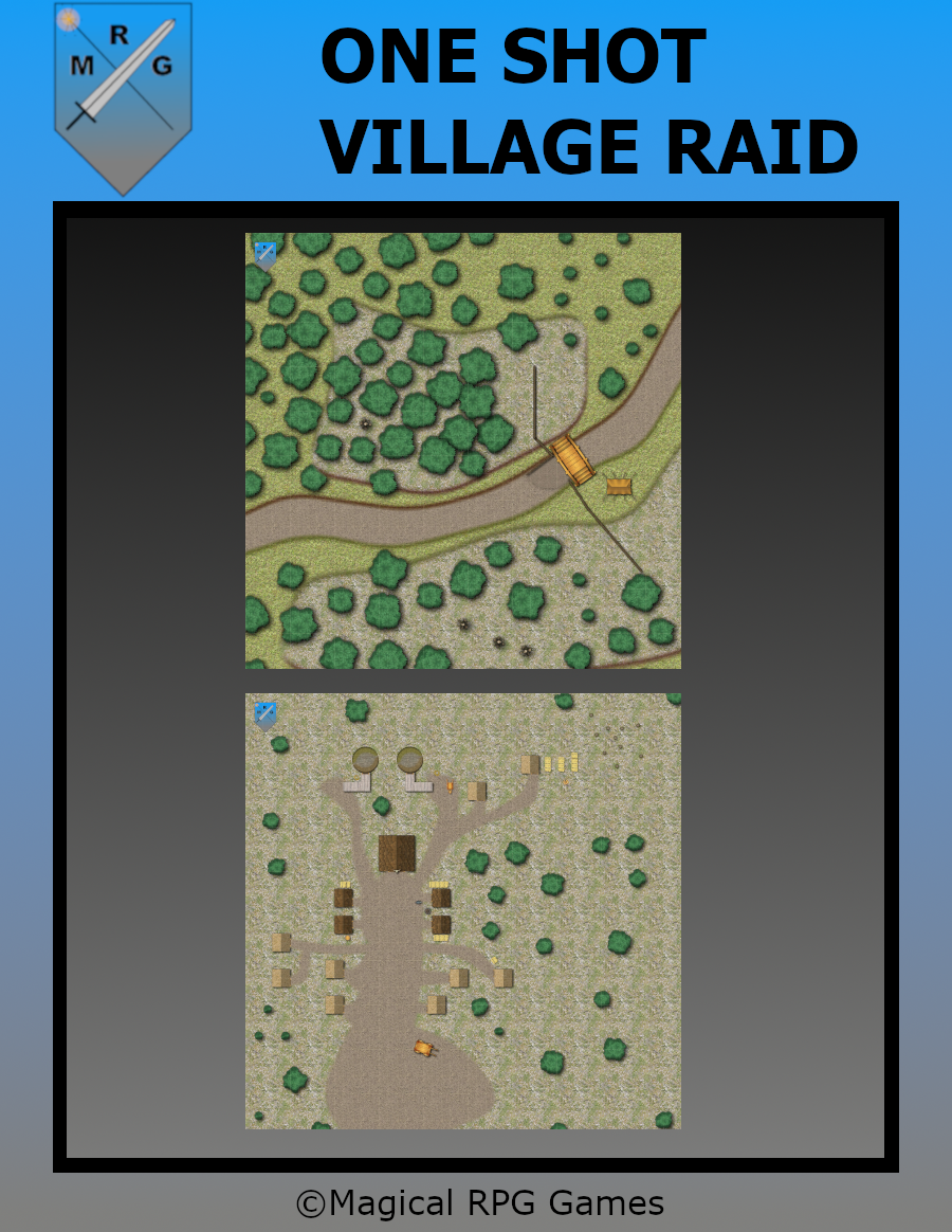 One Shot Village Raid - Magical RPG Games | DriveThruRPG