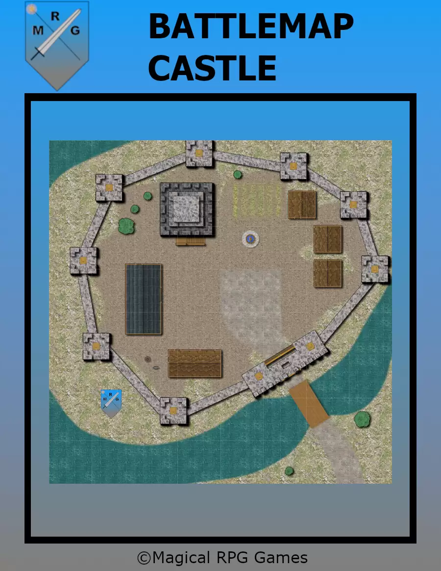 Battlemap Castle - Magical RPG Games | DriveThruRPG