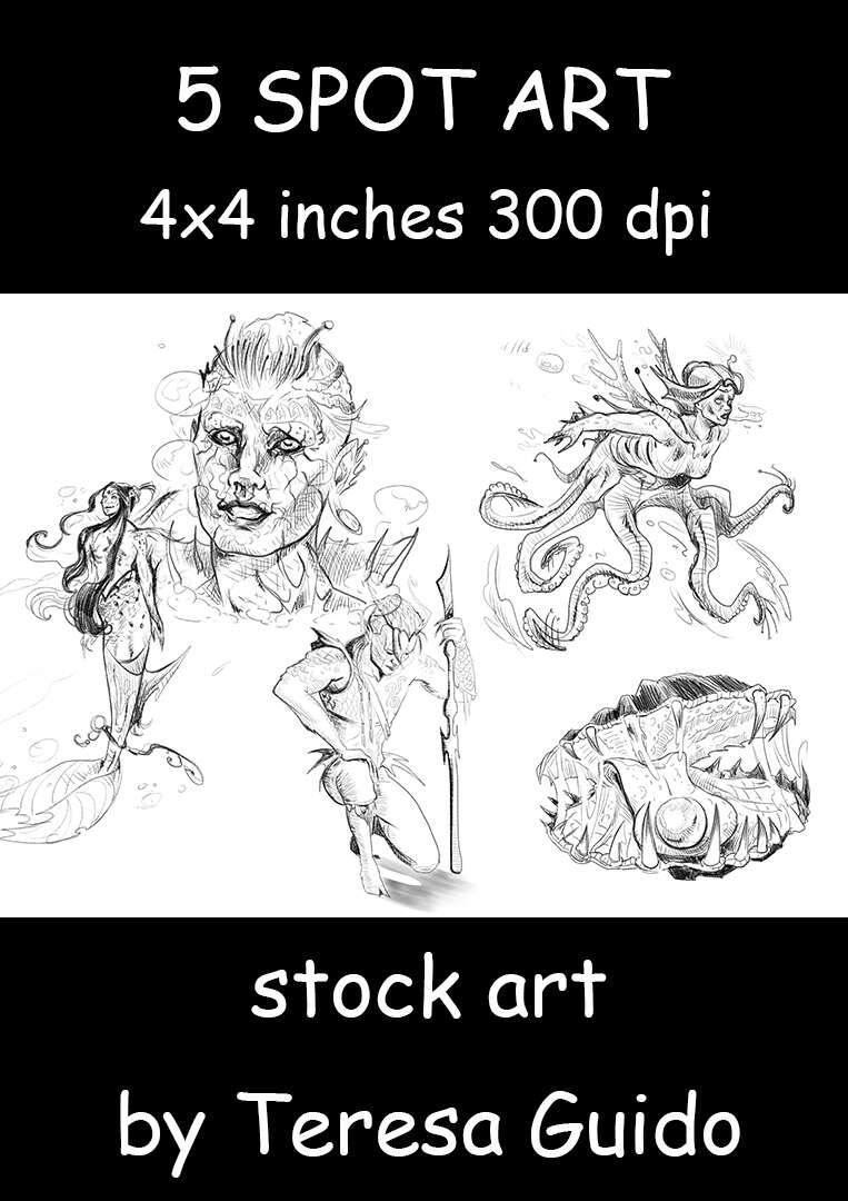 Sea Creatures Bundle - Teresa Guido Art | DriveThruRPG