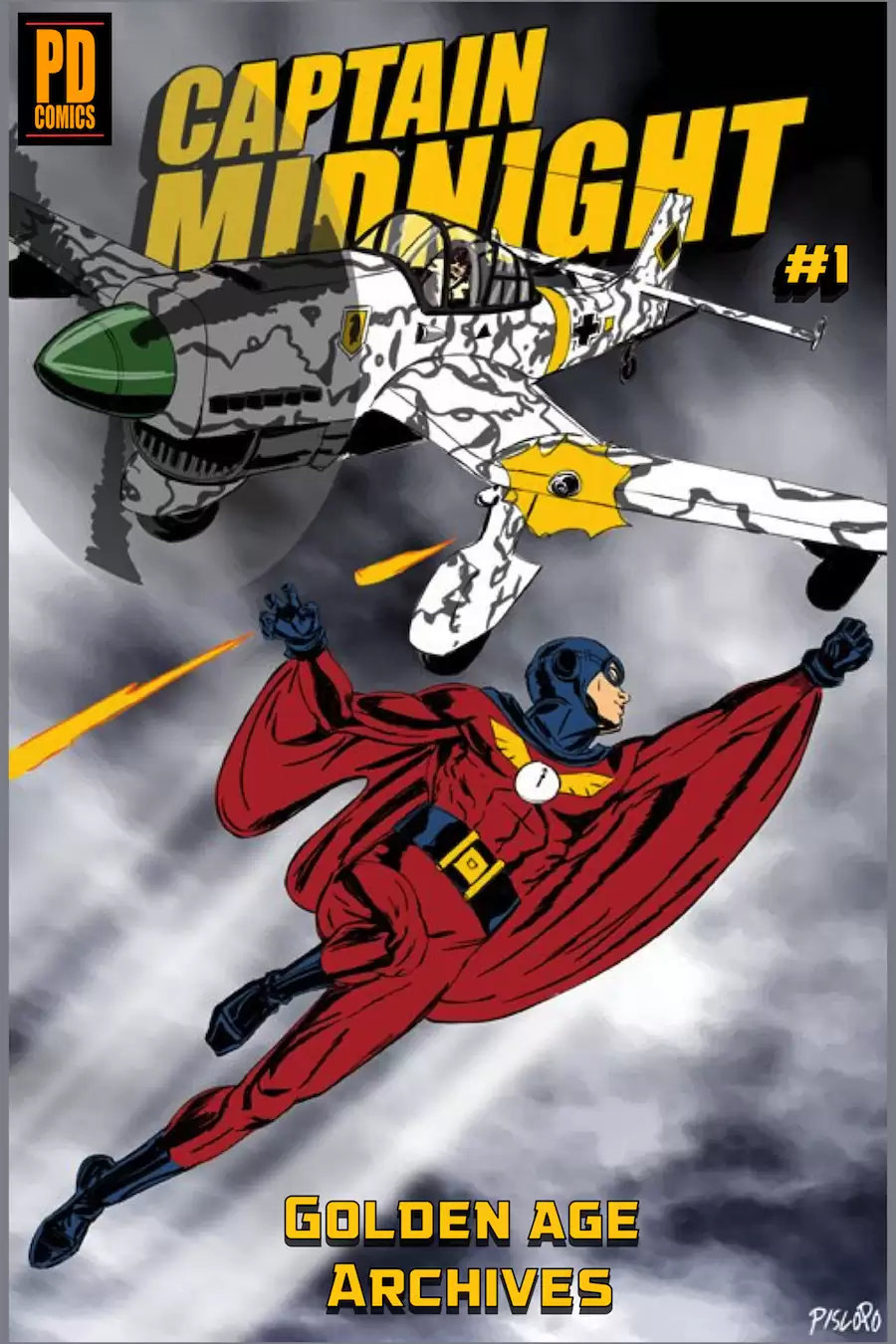 Captain Midnight Archives #1 - Public Domain Comics | DriveThruRPG