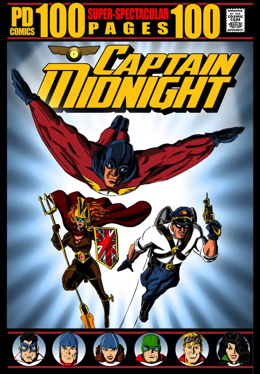 Captain Midnight Super-Special [BUNDLE] - Public Domain Comics ...