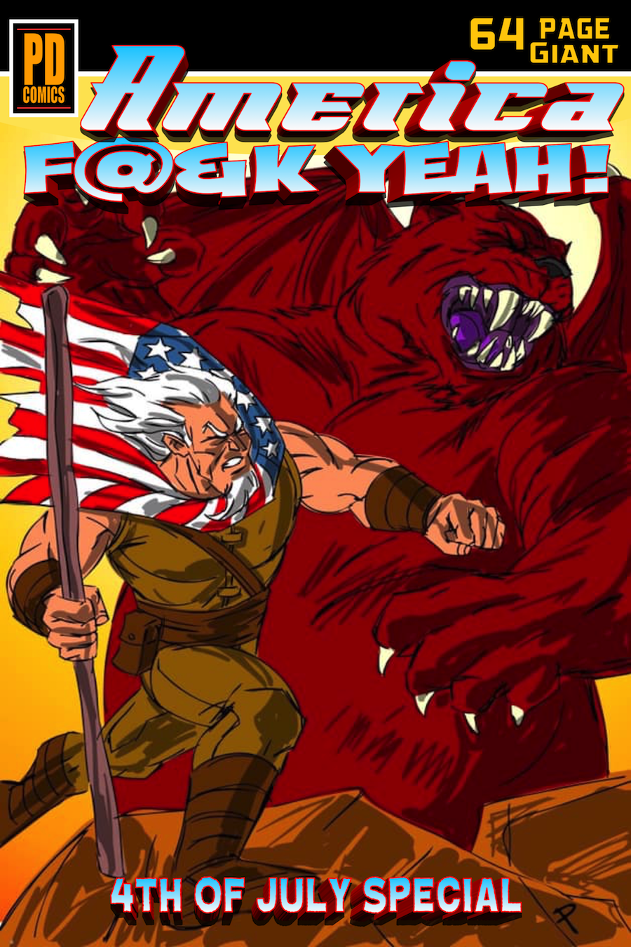 America F--- Yeah! - Public Domain Comics | DriveThruRPG