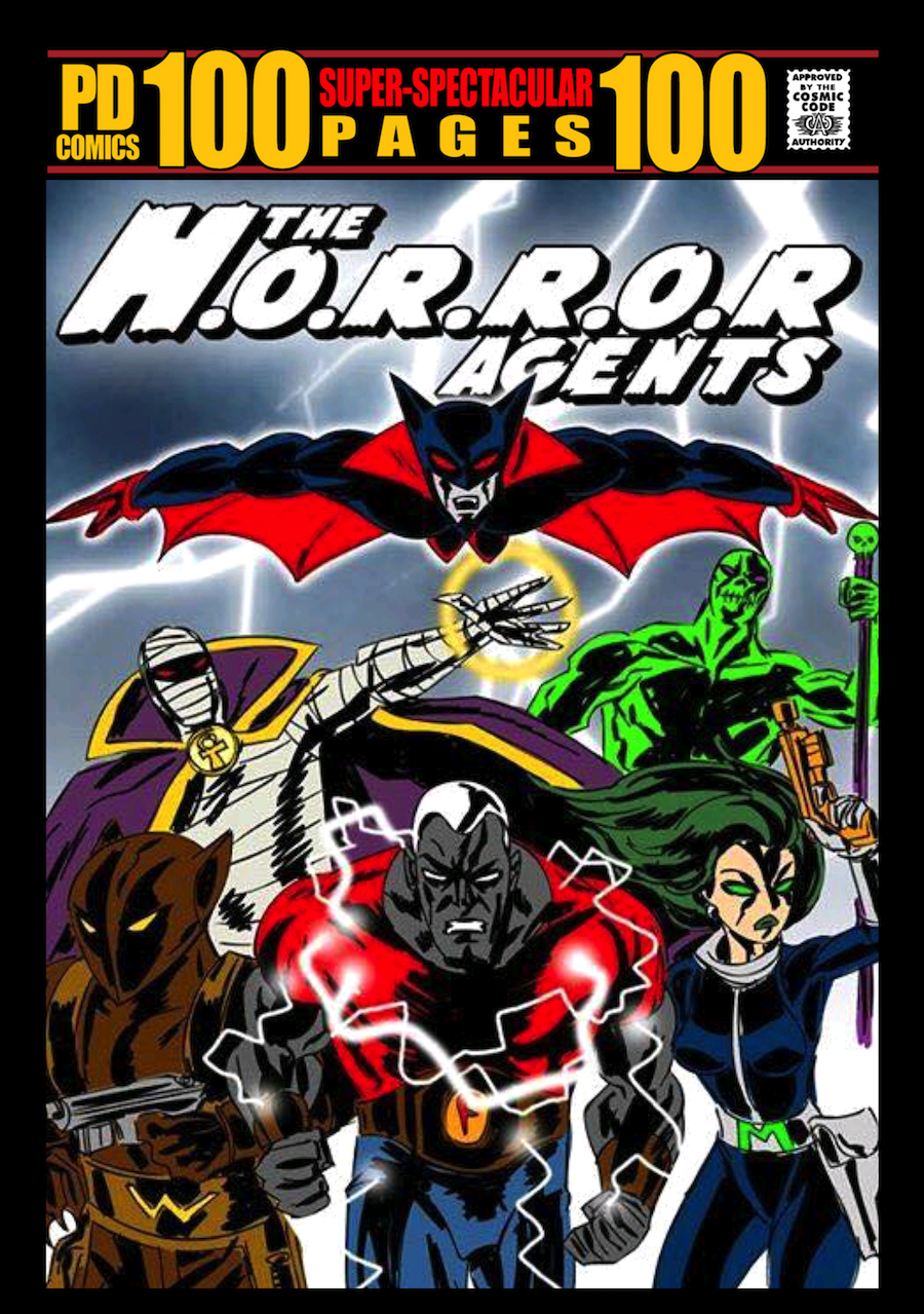 H.O.R.R.O.R. Agents Super Bundle! [BUNDLE] - Public Domain Comics ...