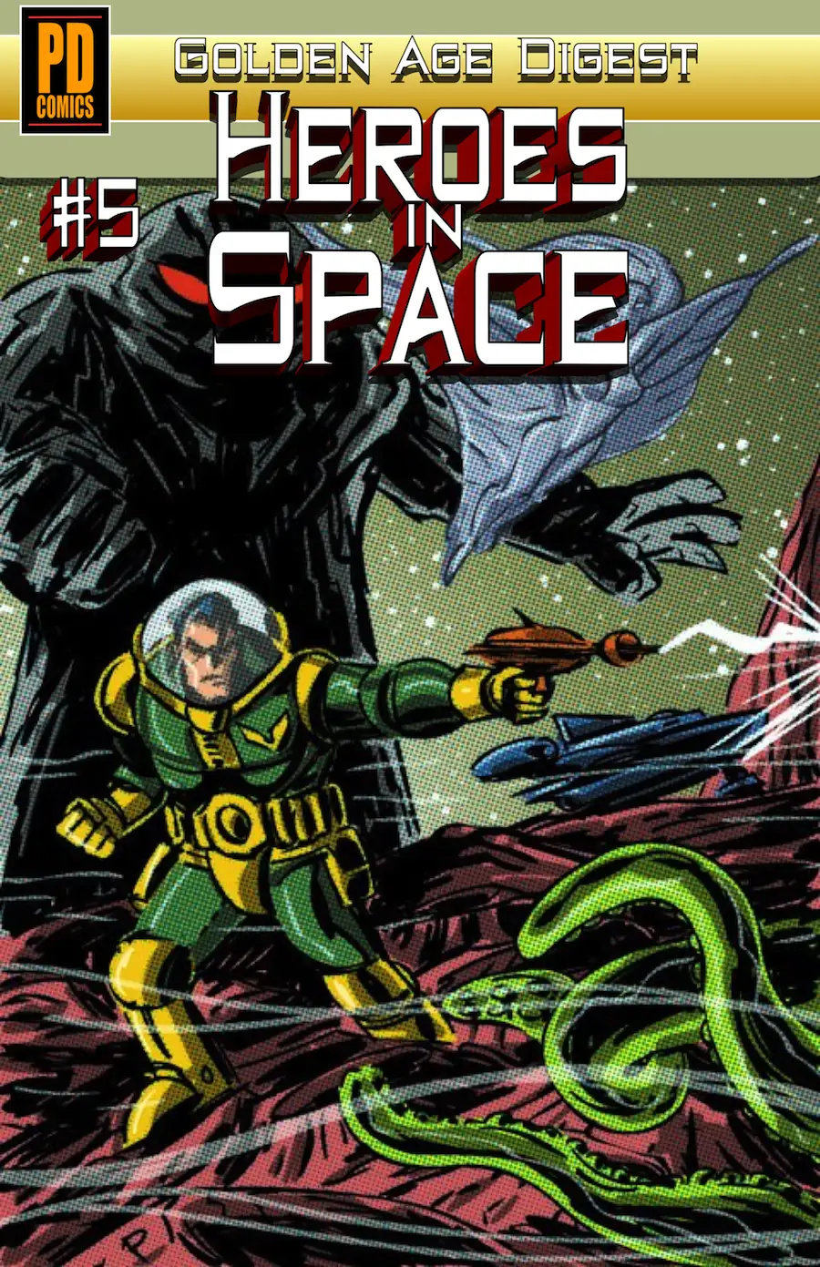 Heroes in Space #5 - Public Domain Comics | DriveThruRPG