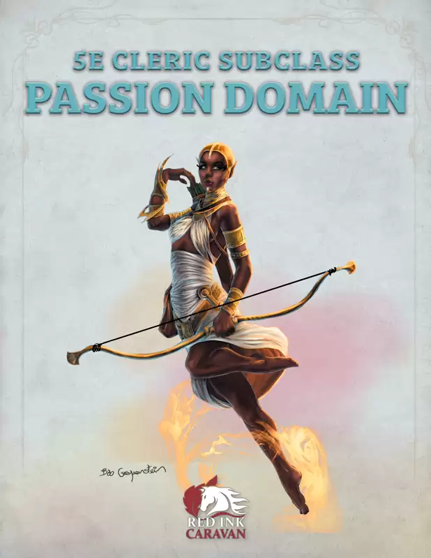 5e Cleric Subclass – Passion Domain - Red Ink Caravan | 5e Player ...