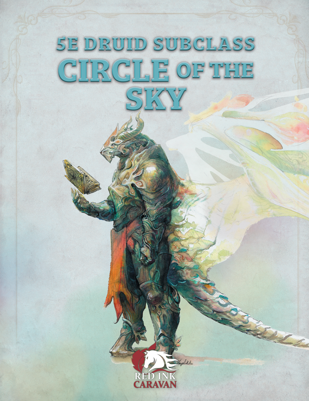5e Druid Subclass – Circle of the Sky - Red Ink Caravan | 5e Player ...